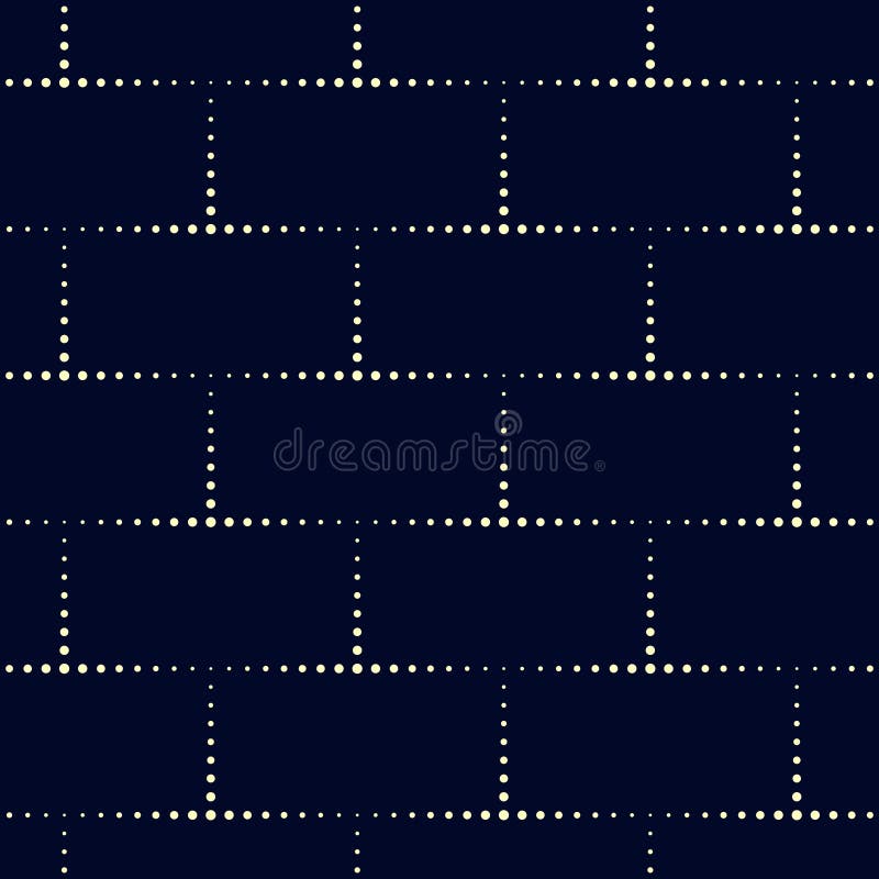 Dot Rectangle Pattern. Geometric Vector Background in Halftone Stock ...