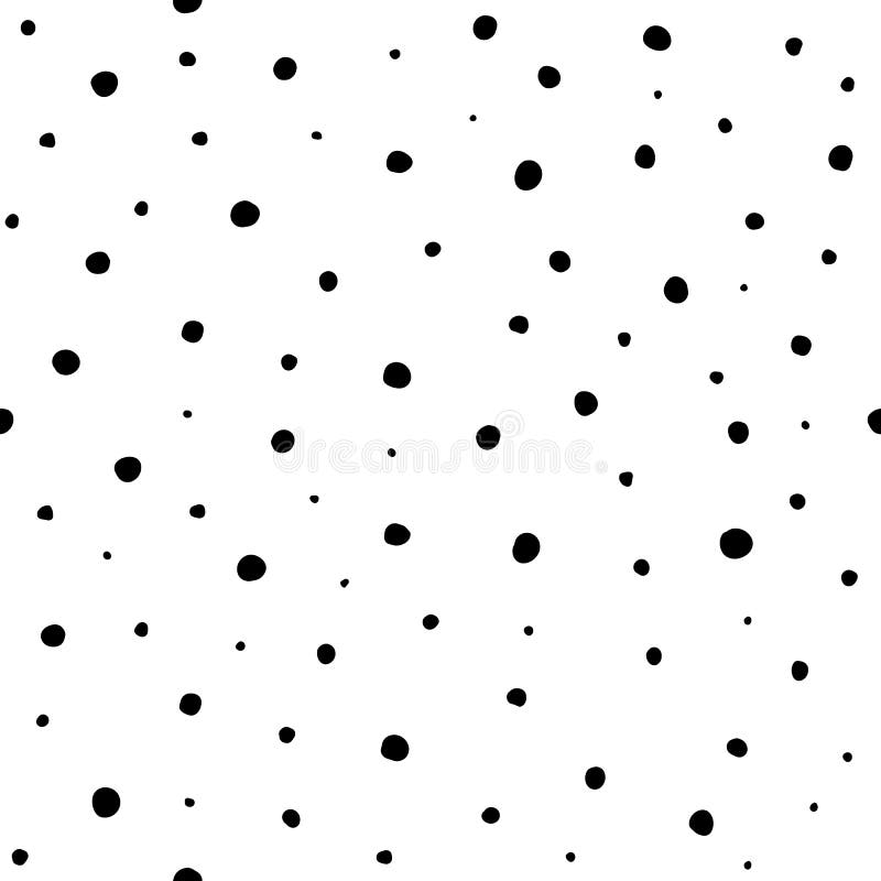 Dot Seamless Pattern. Vector Seamless Pattern Design Stock Vector ...