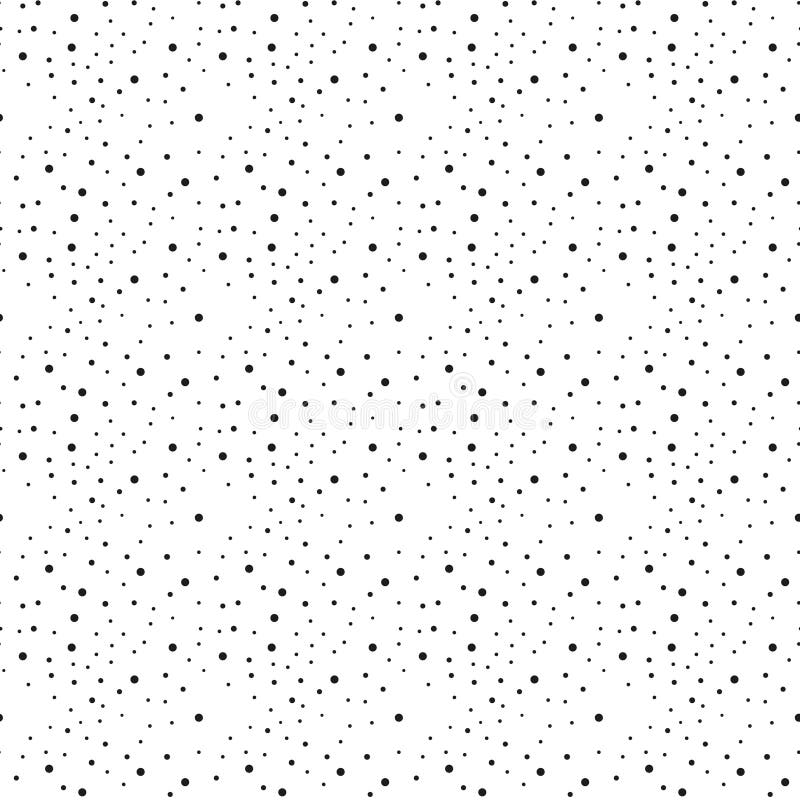 Dot Seamless Pattern. Vector Seamless Pattern. Simple Graphic Design ...
