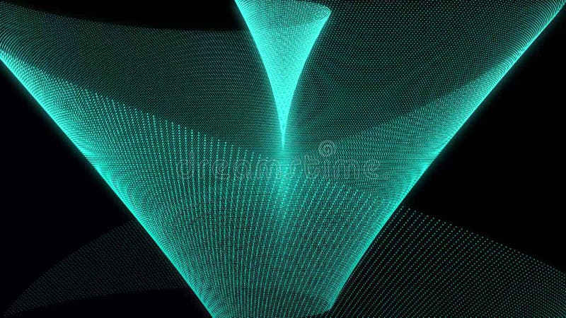 Dot Shape Pattern CG Color Animation Motion Graphics Stock Footage ...