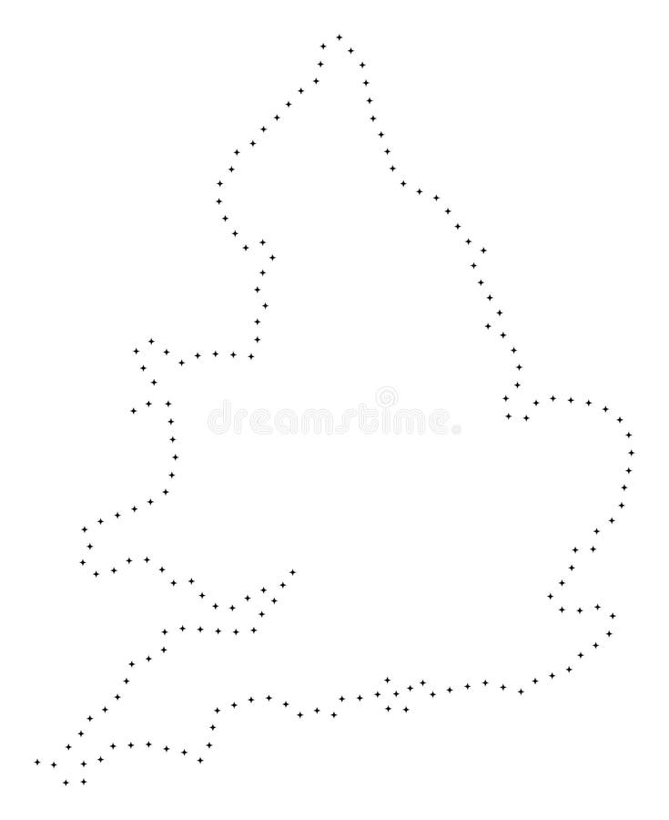 Dot Stroke England Map ilustração do vetor. Ilustração de pontilhado ...