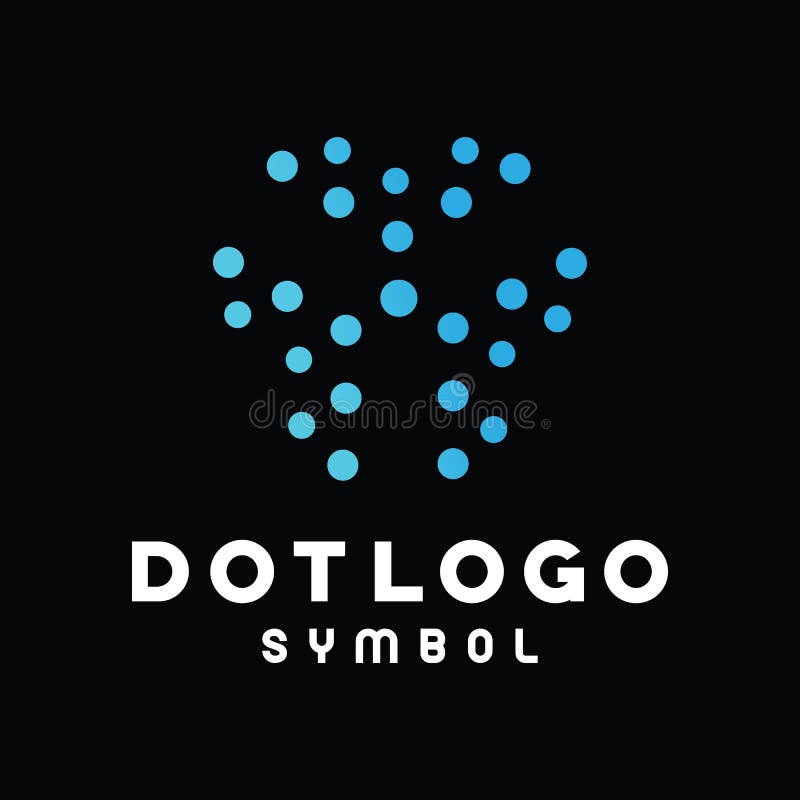 Dot Tech Logo Design Inspiration Stock Vector - Illustration of circuit ...