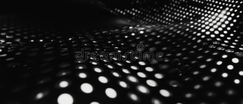 Shiny Dot Texture Overlay with Light Reflections on a Dark Background ...