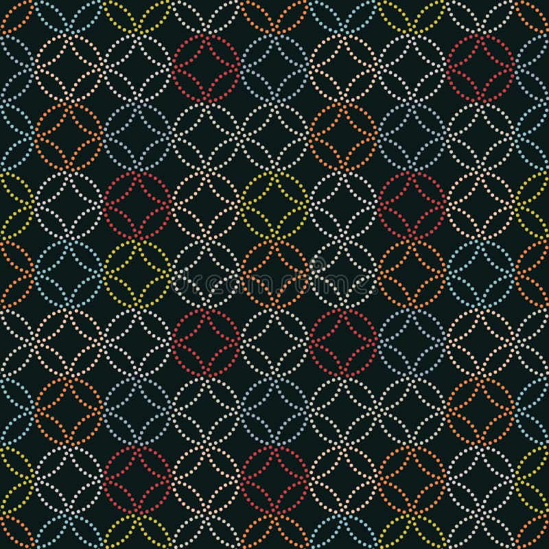 Dot Texture. Seamless Pattern. Abstract Backdrop Stock Vector ...