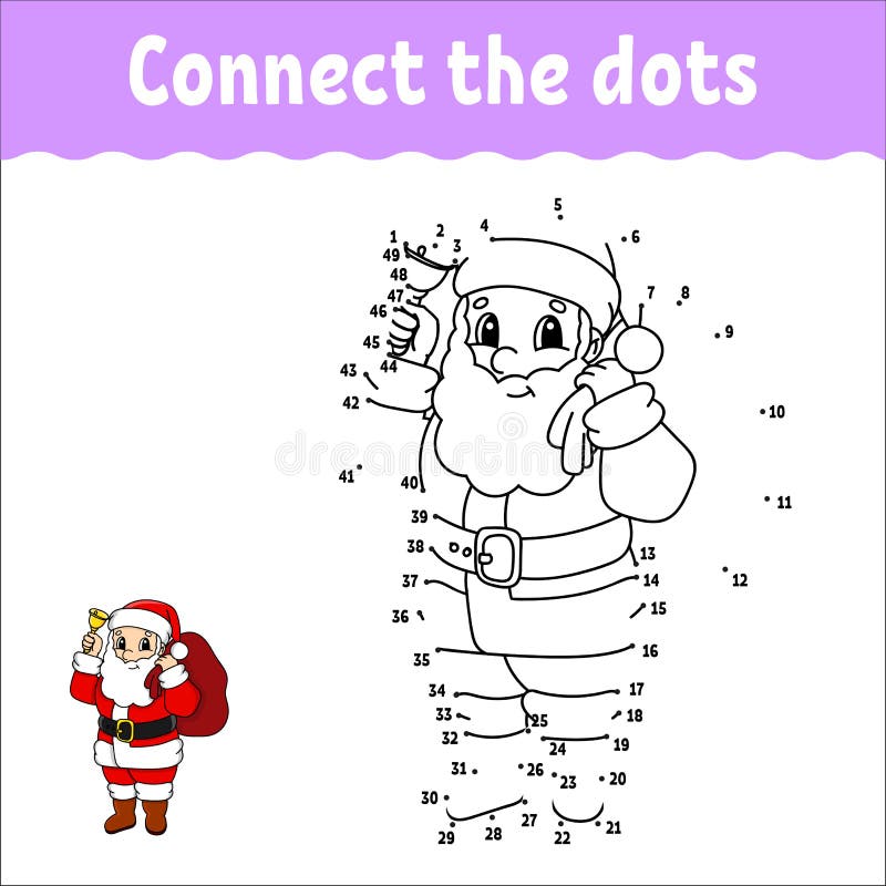 Dot To Dot. Draw a Line. Handwriting Practice. Learning Numbers for ...