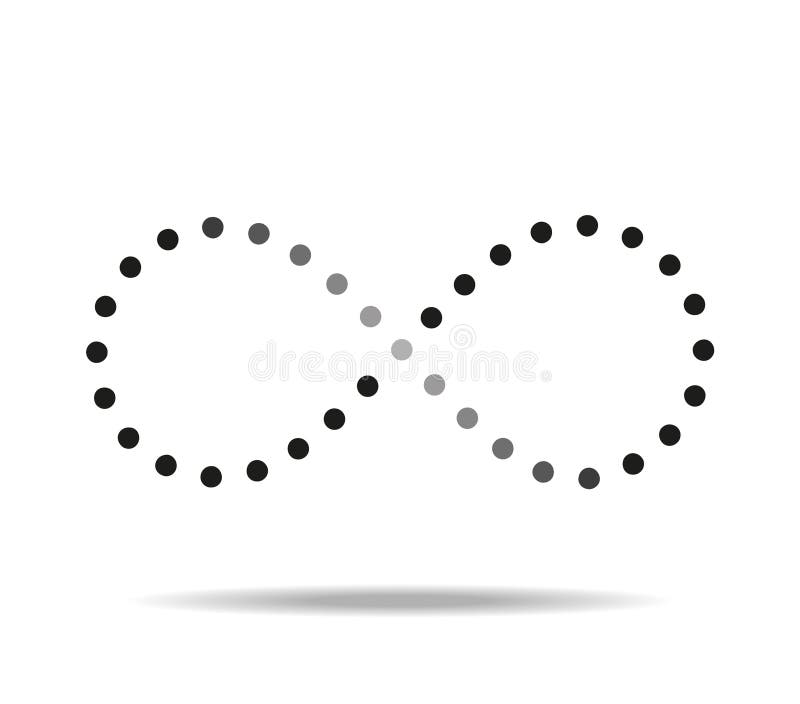 Mobius Loop or Recycling Symbol with Arrows. Vector Illustration Stock ...