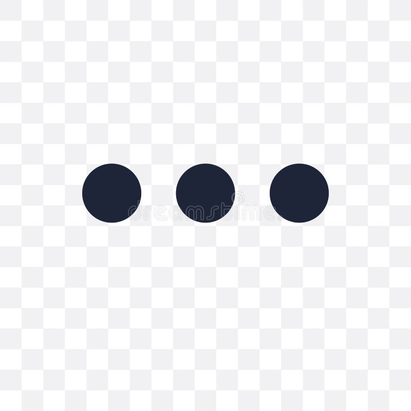 Dot Transparent Icon. Dot Symbol Design from Analytics Collection Stock ...