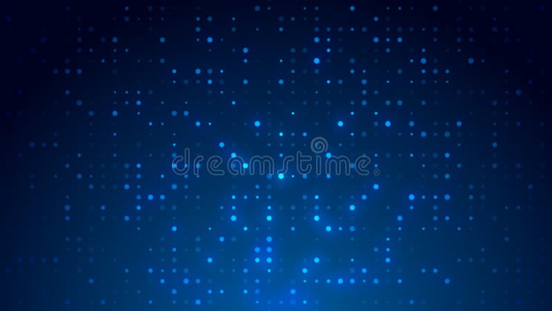 Dot White Blue Pattern Screen Led Light Gradient Texture Background ...