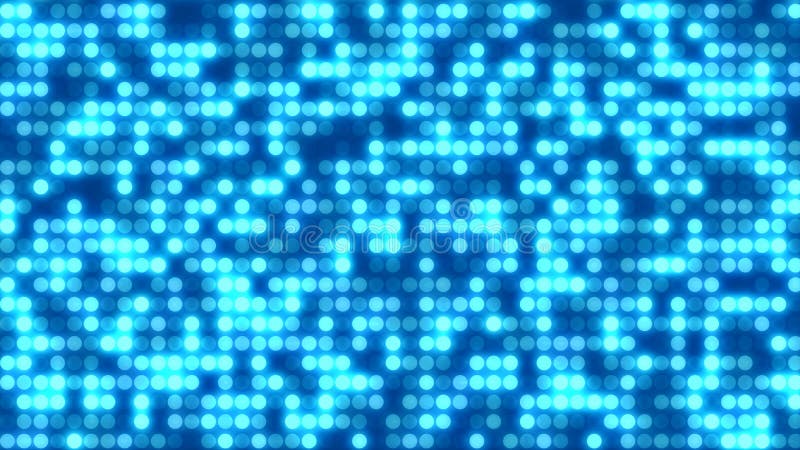 Dot Blue Pattern Screen Led Light Gradient Texture Background. Stock ...