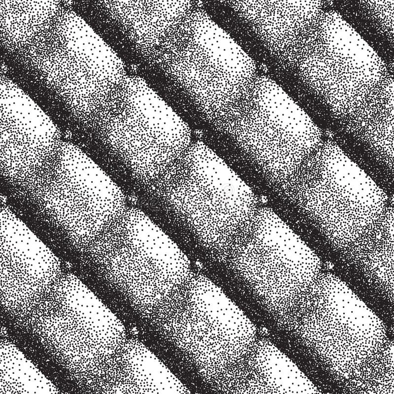 Doted Continuous Quilting Leather Background Stock Vector ...