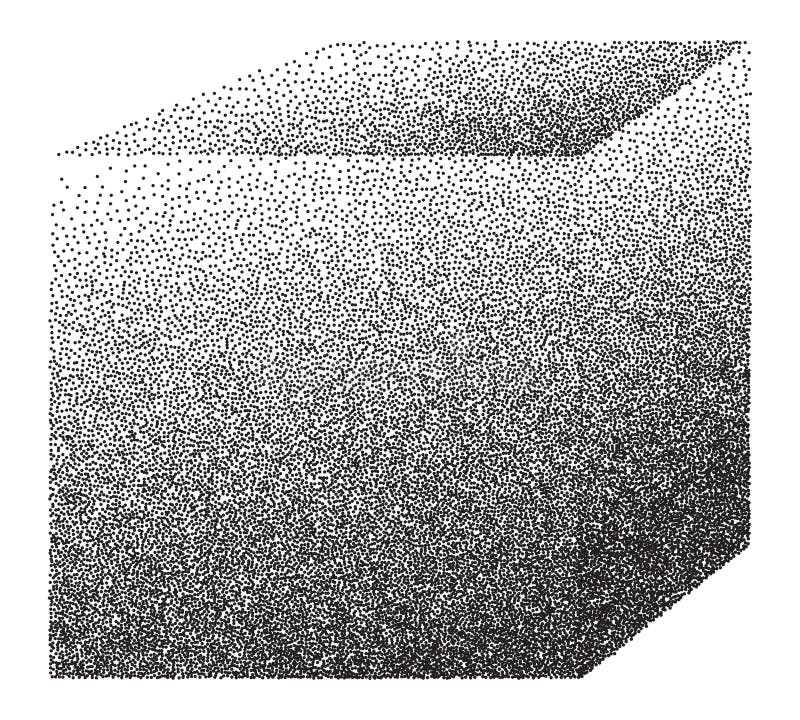 Doted Cube stock vector. Illustration of symbol, date - 280249118