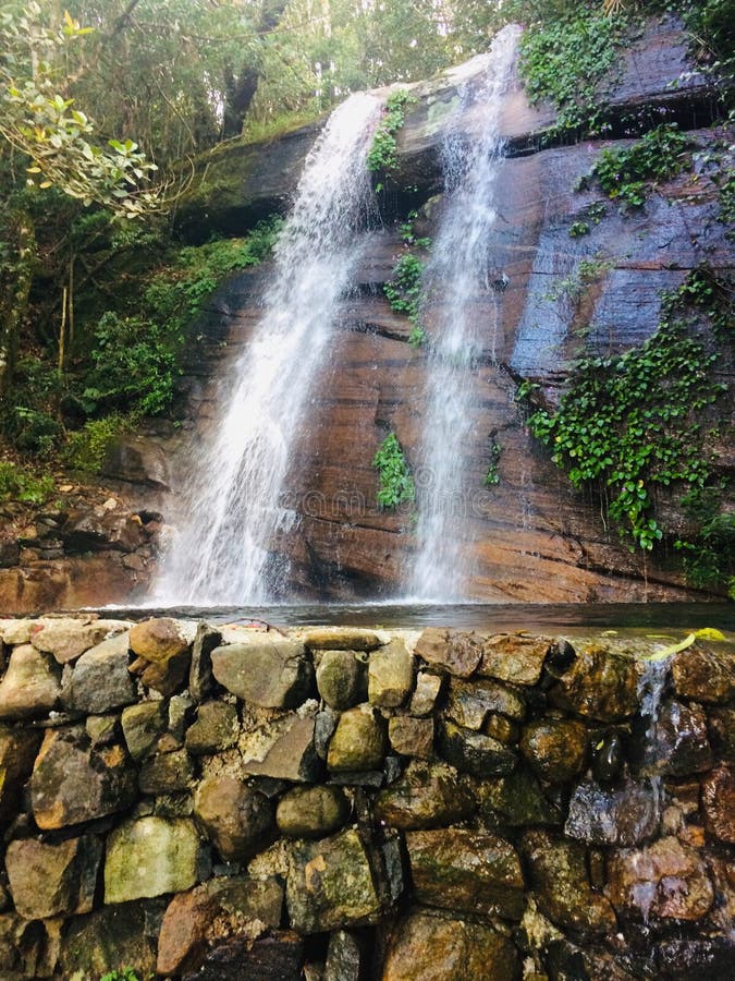 Dothalu Ella Waterfall in Sri Lanka Stock Photo - Image of dothalu ...
