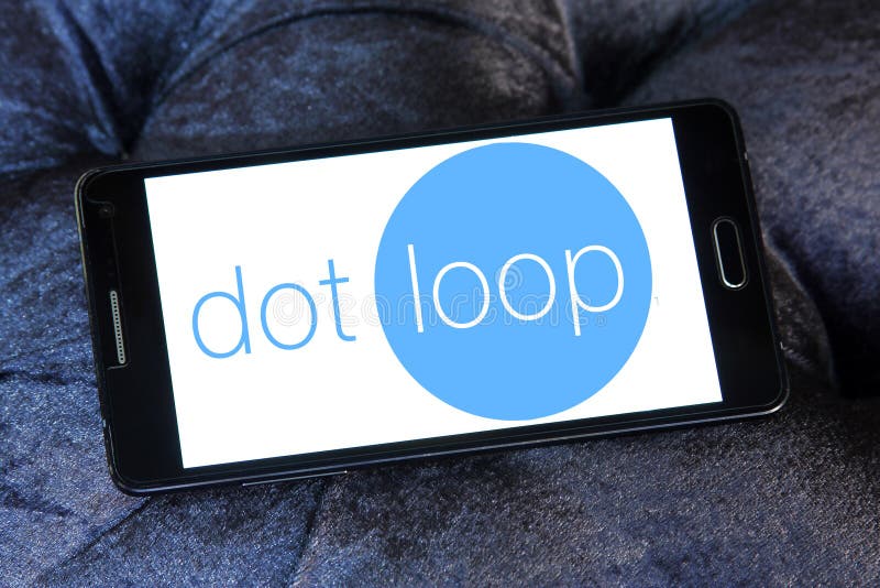 Dotloop logo zdjęcie editorial. Obraz złożonej z redakcyjny - 107254191
