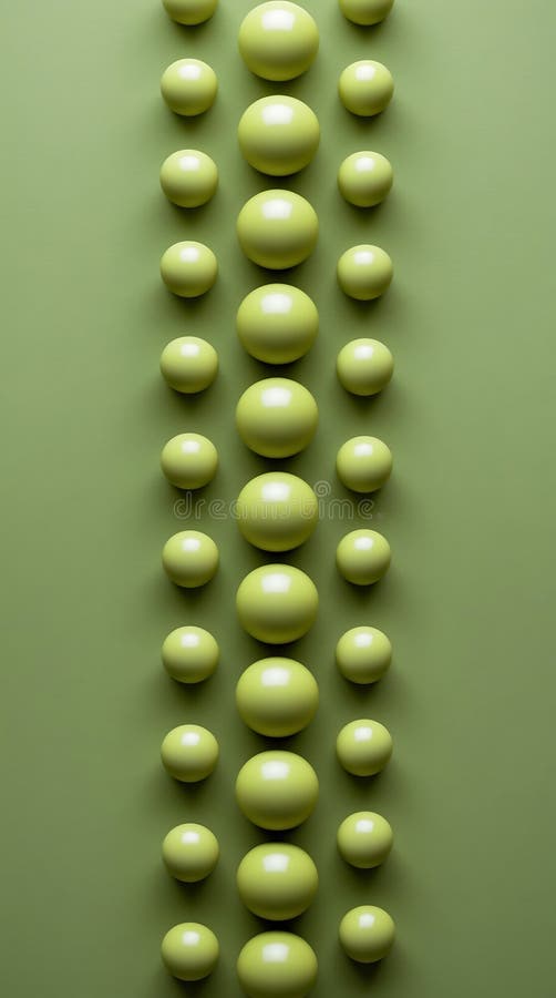 Dots Arranged in Chartreuse Colors Create a Unique Wallpaper Pattern ...