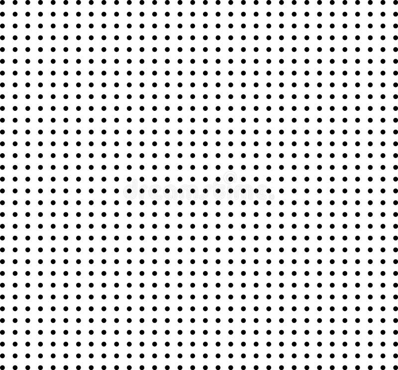 Dots Array in Form of Rectangle Stock Vector - Illustration of printed ...