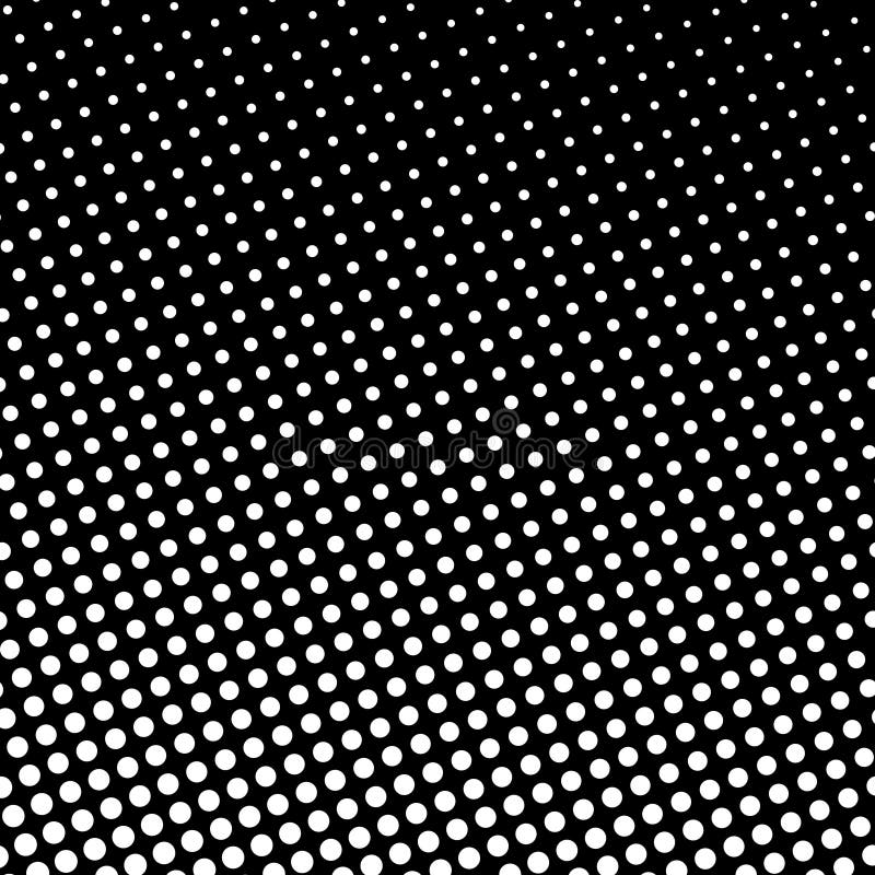 Dots on Black Background, Pop Art Background Stock Vector ...