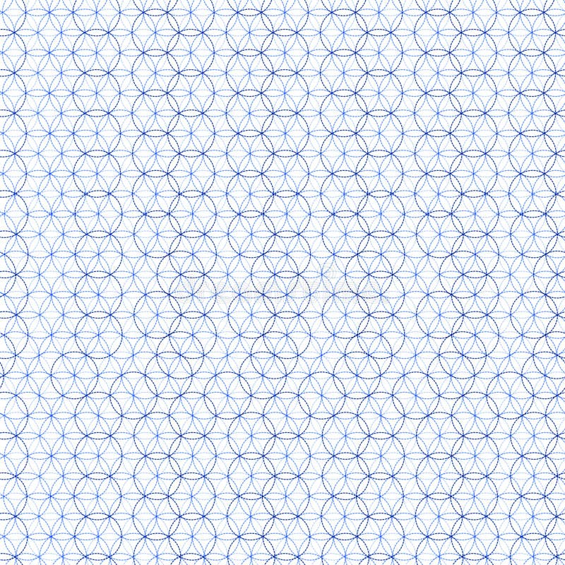 Polka Dots Seamless Pattern, Fashion Background, Blue and White Color ...