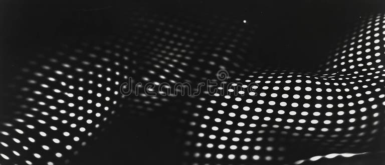 Bold Dot Texture Pattern with Large Dots on a Dark Backdrop Creating a ...