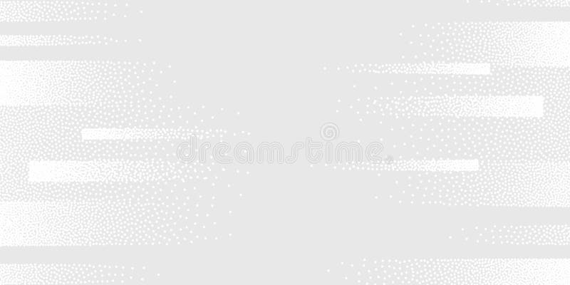 Dots Digital Technology Grey Light Vector Background. Artificial ...