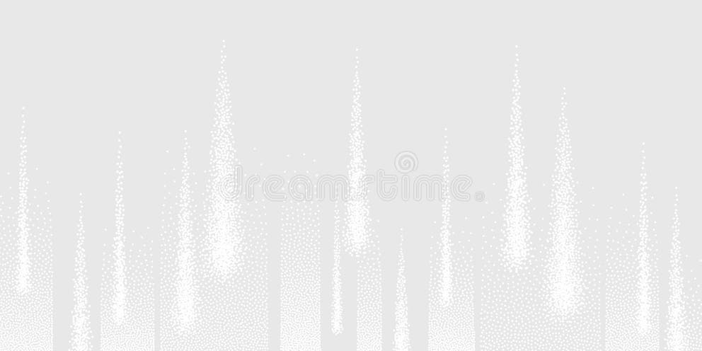 Dots Digital Technology Grey Light Vector Background. Artificial ...