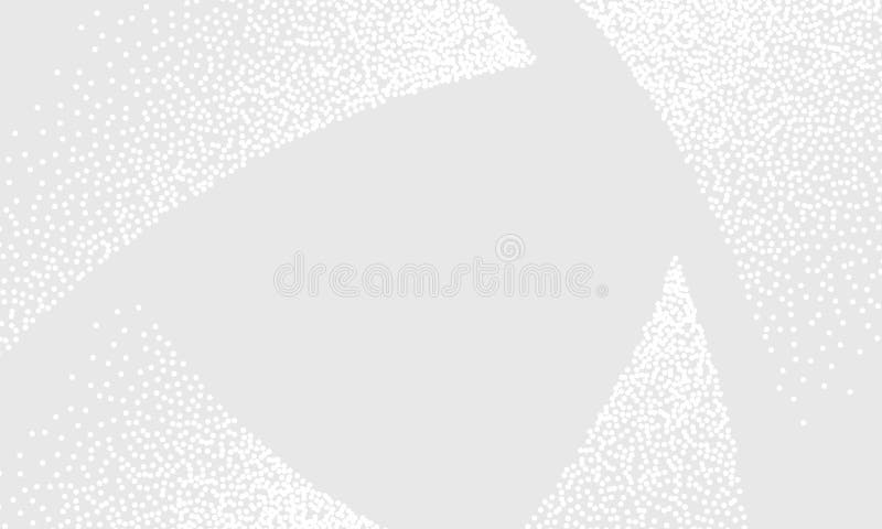 Dots Digital Technology Grey Light Vector Background. Artificial Intelligence Abstract Data Code ...