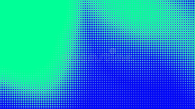 Dots Halftone Green Blue Color Pattern Gradient Texture Background ...