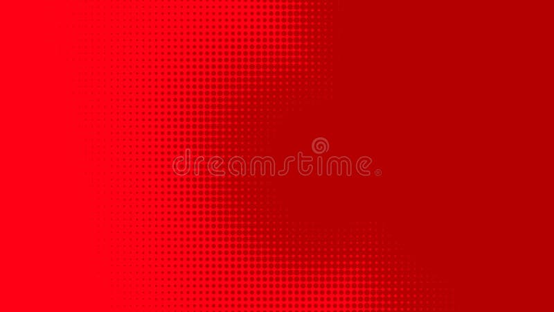 Dots Halftone Red Color Pattern Gradient Texture with Technology ...