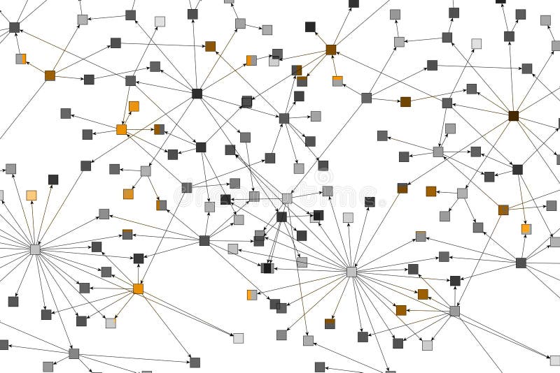 Dots and lines background stock illustration. Illustration of ...