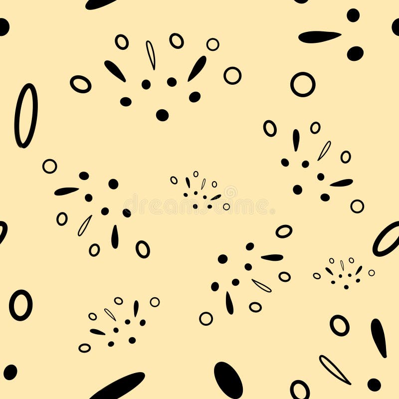 Dots Minimal Elegance Beige Simple Modern Pattern Stock Illustration ...