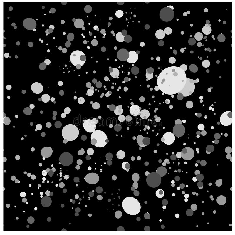 Dots in Modern Style on Light Background. Light Seamless Pattern ...