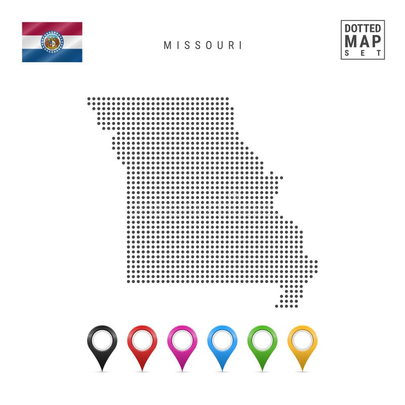Map Dots Missouri Stock Illustrations – 211 Map Dots Missouri Stock ...