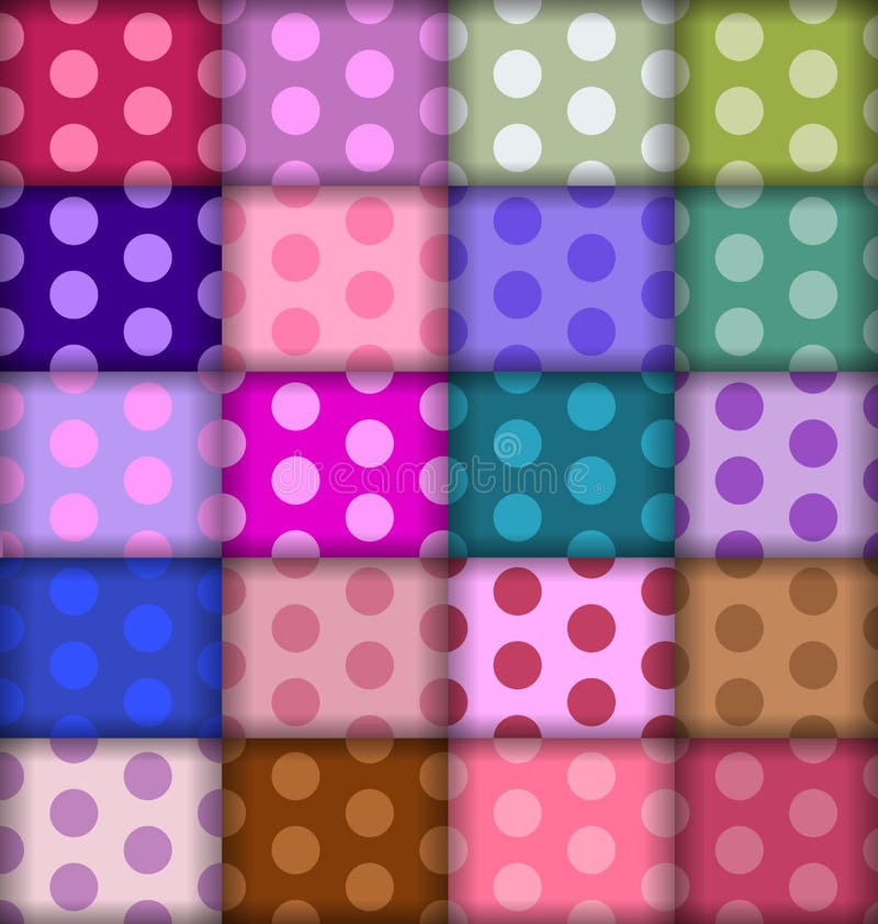 Dots patterns stock vector. Illustration of geometry - 73304877