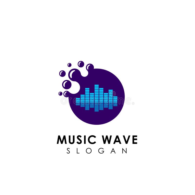 Music Time Logo Design. Sound Wave Logo Design Stock Vector ...