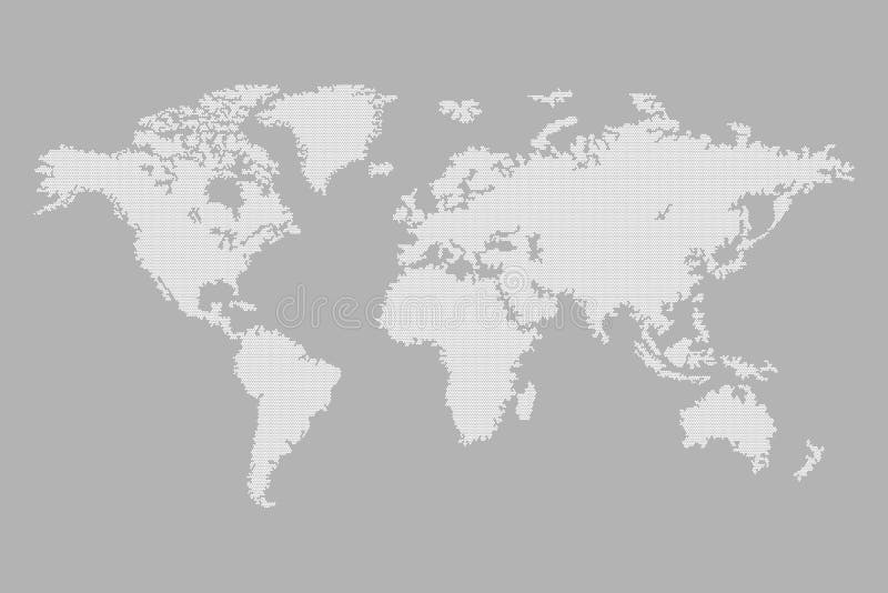 Dots world map (vector) stock vector. Illustration of mosaic - 3462936 Dots world map (vector) stock vector. Illustration of mosaic - 3462936