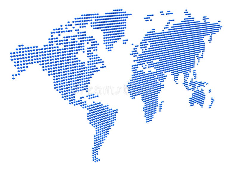Dotted World Map Line Abstract Stock Illustrations – 2,426 Dotted World ...