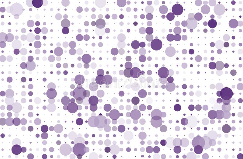 Dotted Background with Circles, Dots, Point Different Size, Scale ...