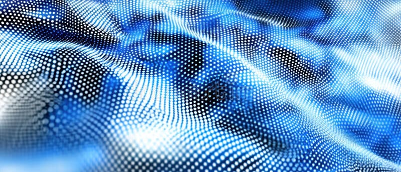 Dotted Banner Background Featuring Retro Colors in a Vibrant Abstract ...