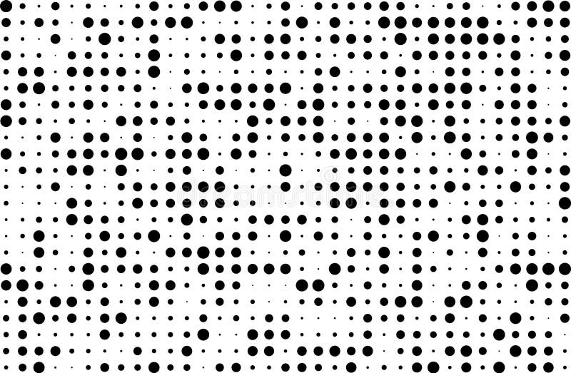 Dotted Bckground with Circles, Dots, Point Different Size, Scale ...