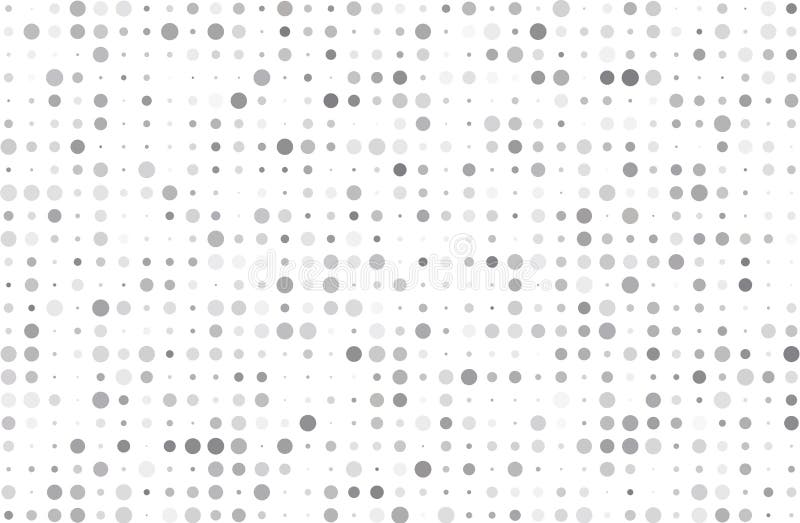 Dotted Bckground with Circles, Dots, Point Different Size, Scale ...