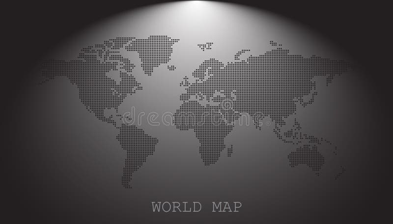 Blank World Map Grey Stock Illustrations – 3,592 Blank World Map Grey ...