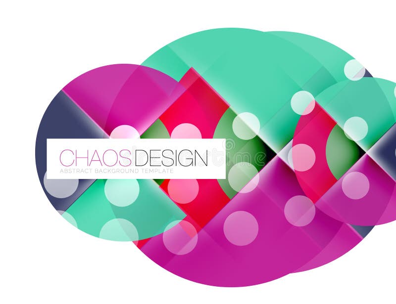 Dotted Circles, Abstract Background Stock Vector - Illustration of ...