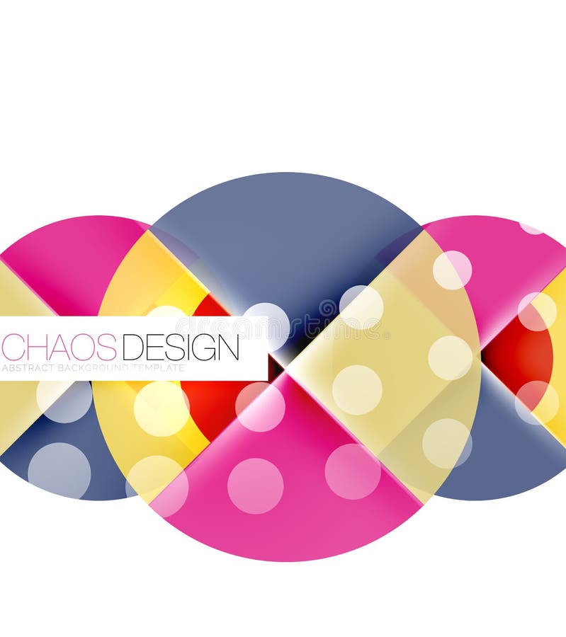 Dotted Circles, Abstract Background Stock Vector - Illustration of line ...