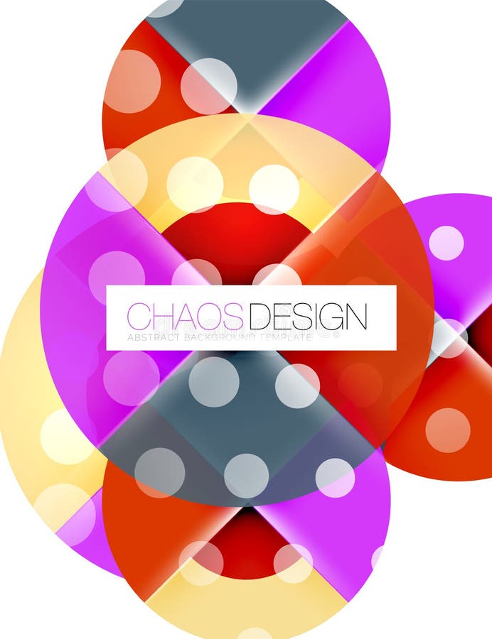 Dotted Circles, Abstract Background Stock Vector - Illustration of ...