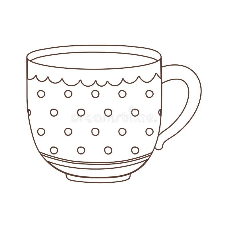 Dotted Coffee Cup Stock Illustrations – 562 Dotted Coffee Cup Stock ...