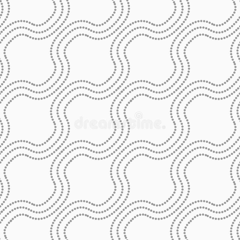 Dotted Diagonal Bulging Waves Stock Vector - Illustration of abstract ...