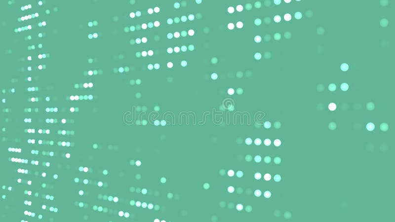 Abstract Digital Dotted Pattern on Light Teal Background for Technology ...
