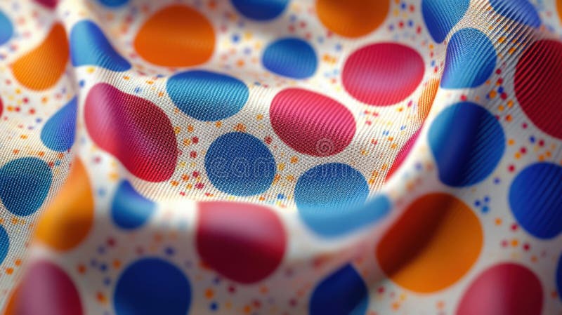 Dotted Fabric Texture Abstract Background Stock Image - Image of ...