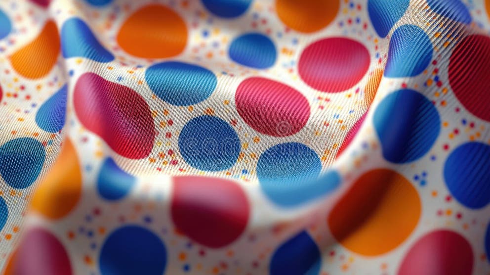 Dotted Fabric Texture Abstract Background Stock Image - Image of ...