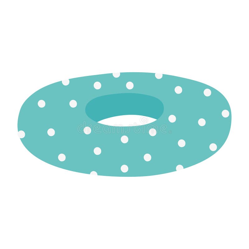 Dotted Float Cartoon Isolated Design Icon White Background Stock Vector ...