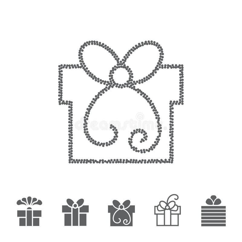 Dotted Gift Box Stock Illustrations – 936 Dotted Gift Box Stock ...